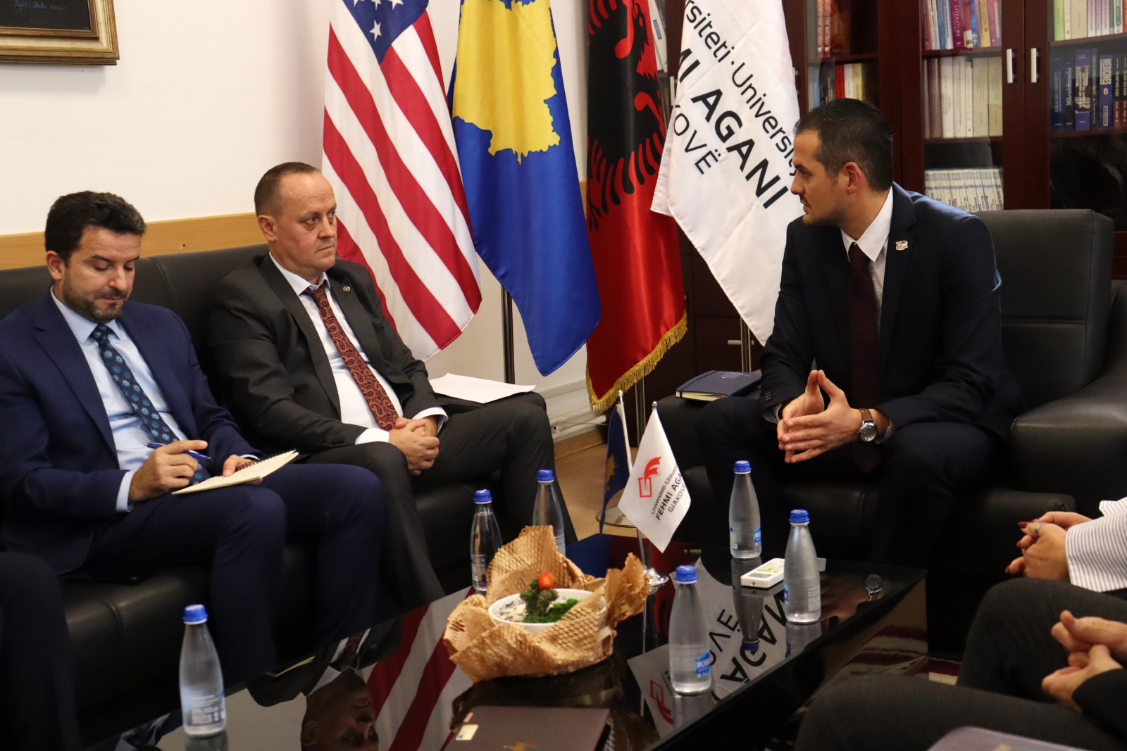 Rector Bunjaku welcomed the Representatives of the Project “Higher ...